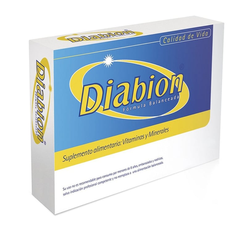 GENERICO Diabion Vitaminas y Minerales x 30 Capsulas Blandas ...