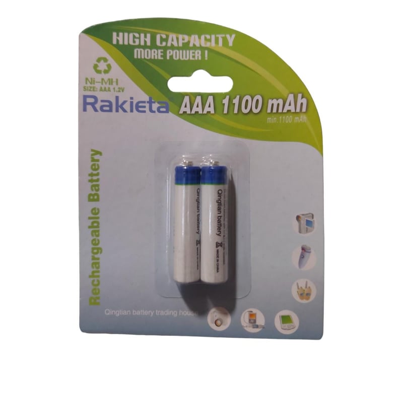 GENERICO Pilas Recargables AAA 1100 aAh X 2 | falabella.com