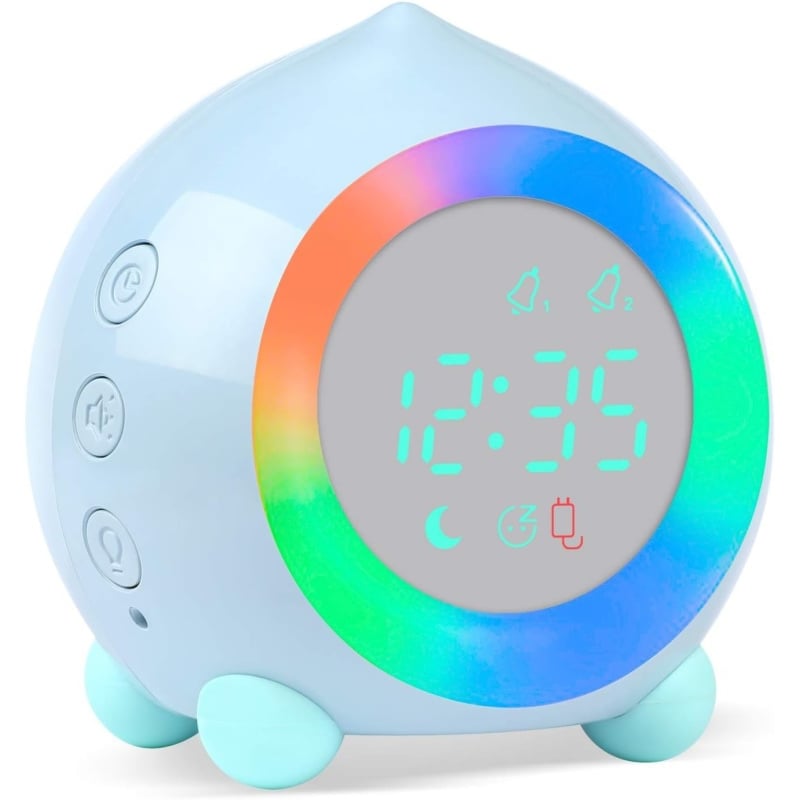 NAUTICA Reloj despertador digital Simulador de amanecer con luces ...