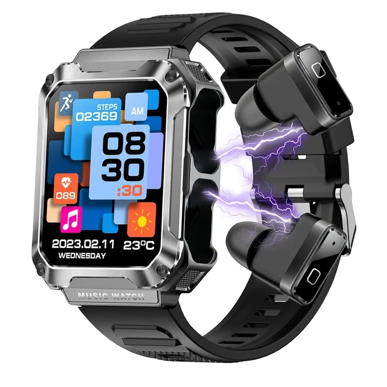 GENERICO Reloj Inteligente Smartwatch Pantalla Amoled IP65 con ...