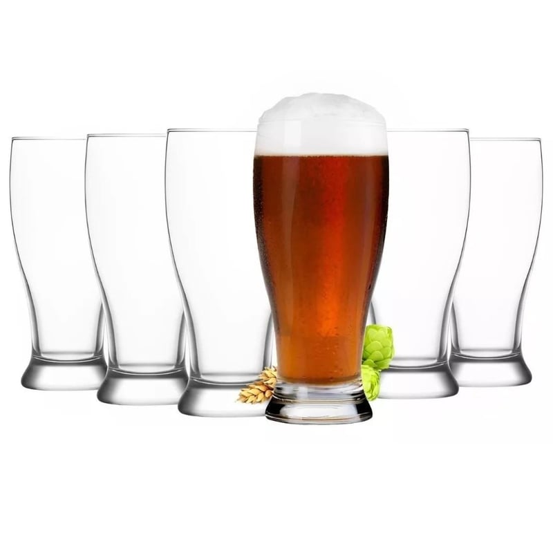ALLEGRA Set 6 Vasos Cerveceros Cerveza 340ml Bucarest Allegra | falabella.com