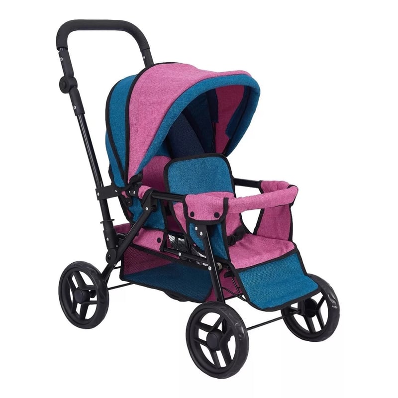 BESTOYS Coche Muñeca Doble Mellizos Plegable Bestoys | falabella.com