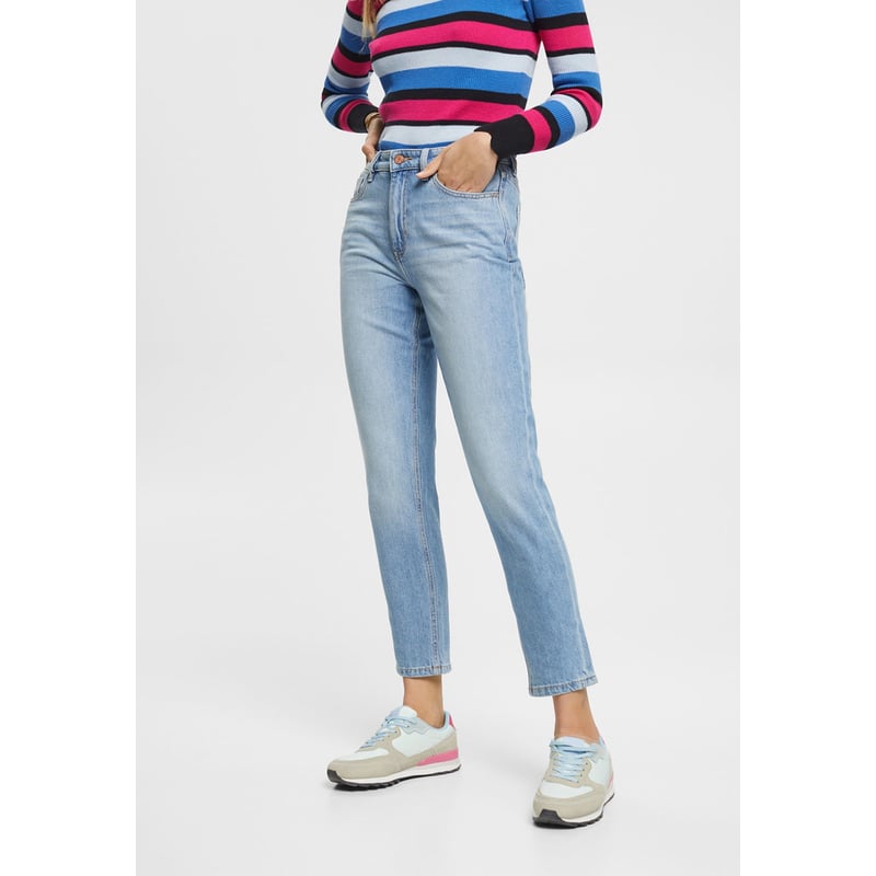 ESPRIT Jeans Mom Fit De Tiro Alto Mujer Esprit ESPRIT | falabella.com