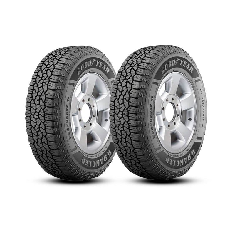 GOODYEAR SET 2 NEUMÁTICOS 235/75R15 GOODYEAR WRANGLER WORKHORSE AT 109S | falabella.com