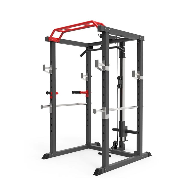 SPORTIME Jaula Multifuncional Power Rack R300 Gym Con Polea | falabella.com