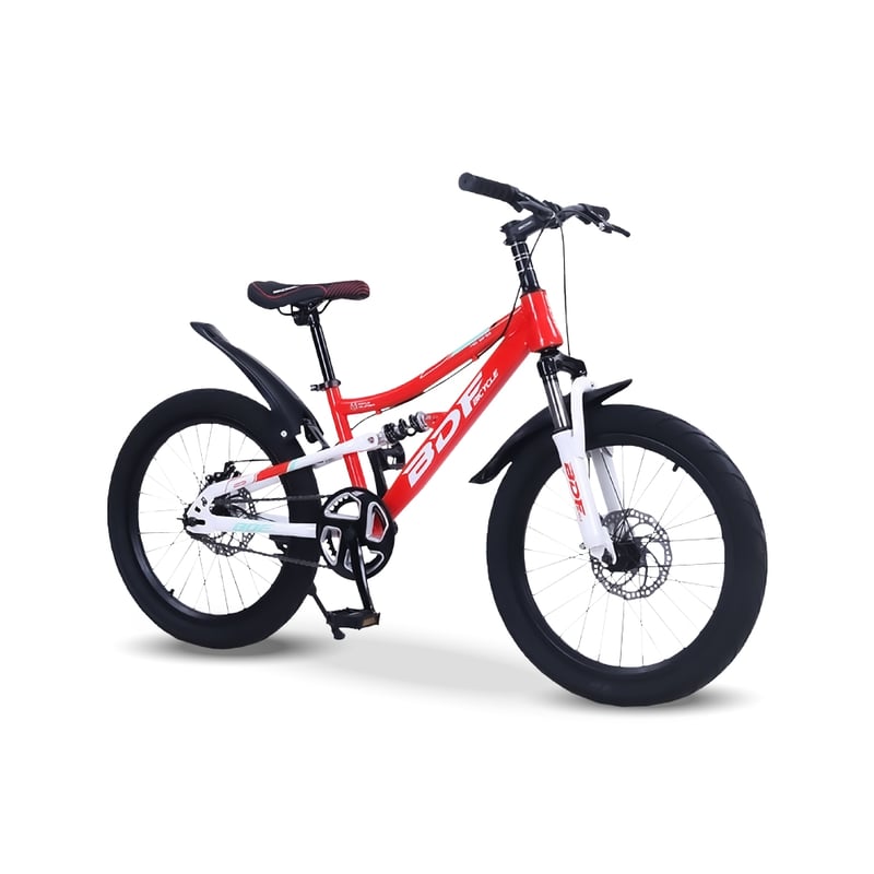 SIBOG Bicicleta MTB Aro 20 Roja Doble Suspension | falabella.com