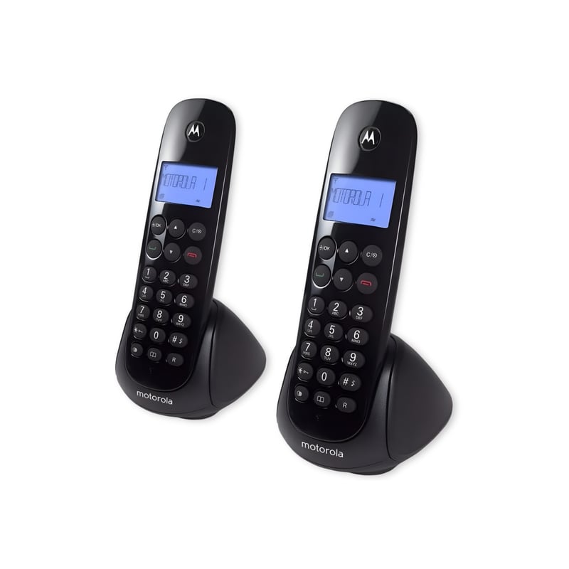MOTOROLA Pack de 2 Teléfonos Inalámbricos Motorola M700-2 Dual HD ...