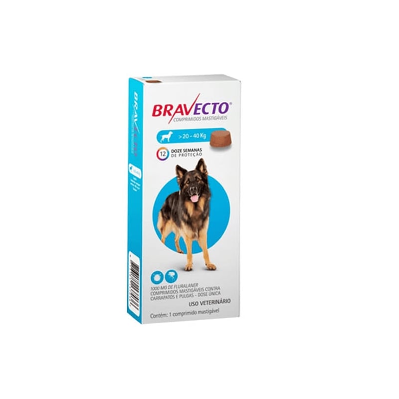 BRAVECTO ANTIPARASITARIO EXTERNO PERRO - BRAVECTO - 20 A 40 KG | falabella.com