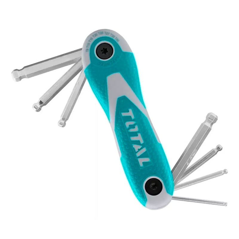 TOTAL TOOLS Juego Llaves Allen Hexagonales 2-8mm Total Tht1061836 ...