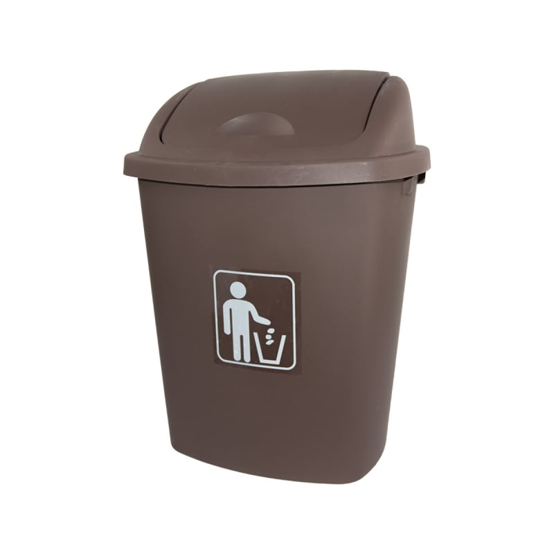 GENERICO Basurero 30LT tapa Vaiven cafe Bighouse | falabella.com