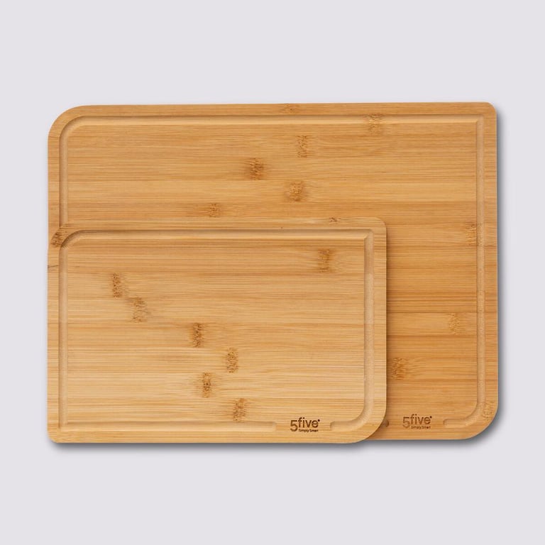 5FIVE SET 2 TABLAS DE CORTAR BAMBÚ 5FIVE | falabella.com