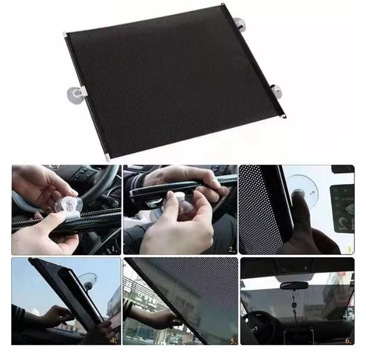 Quitasol Retractil Parasol Enrollable Parabrisas Auto 45x125 | Sodimac ...