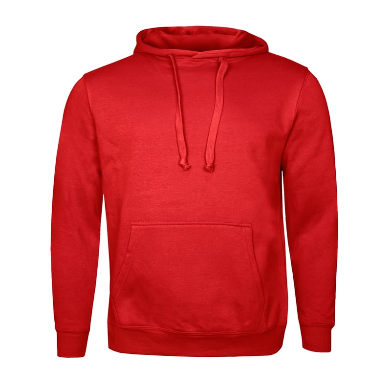 ANDESLAND OUTDOOR APPAREL Poleron Canguro French Terry Rojo Unisex ...