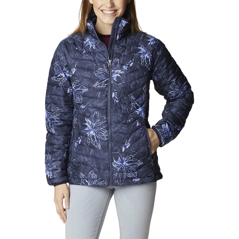COLUMBIA Parka Powder Lite Jacket Azul Mujer COLUMBIA | falabella.com