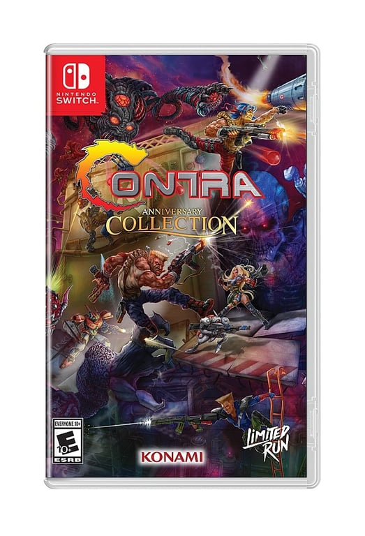 NINTENDO Contra Anniversary Collection - Switch Físico - Sniper ...