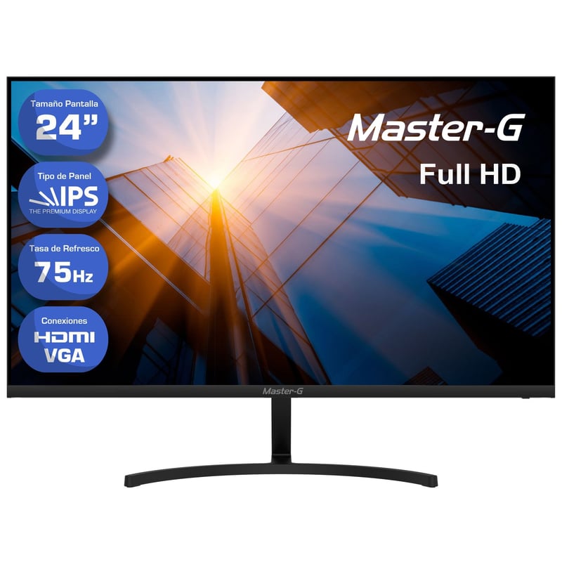 MASTER G Monitor de Oficina 24" Full HD IPS 75 Hz MGME2410 | falabella.com