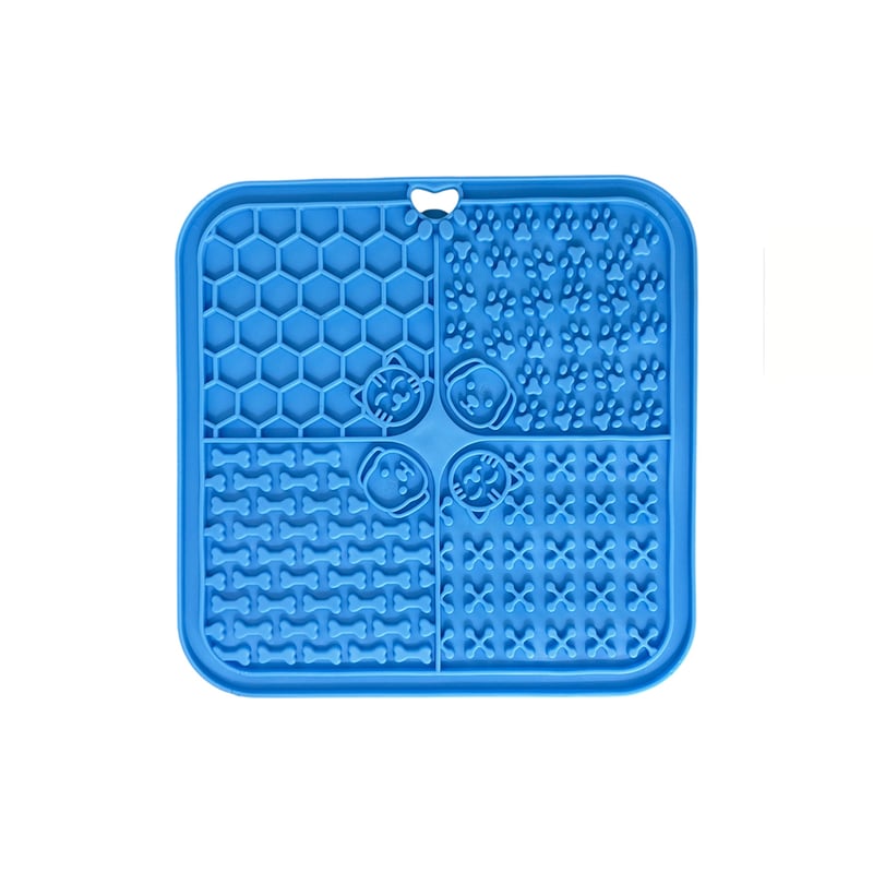 GENERICO Lick Mat Alfombra De Alimentacion Antiestres Con Chupon ...