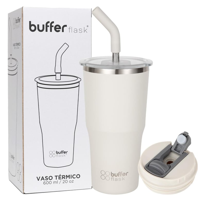 BUFFER FLASK Termo CafeMug Buffer Vaso Termico600ml Sellable - Crema ...