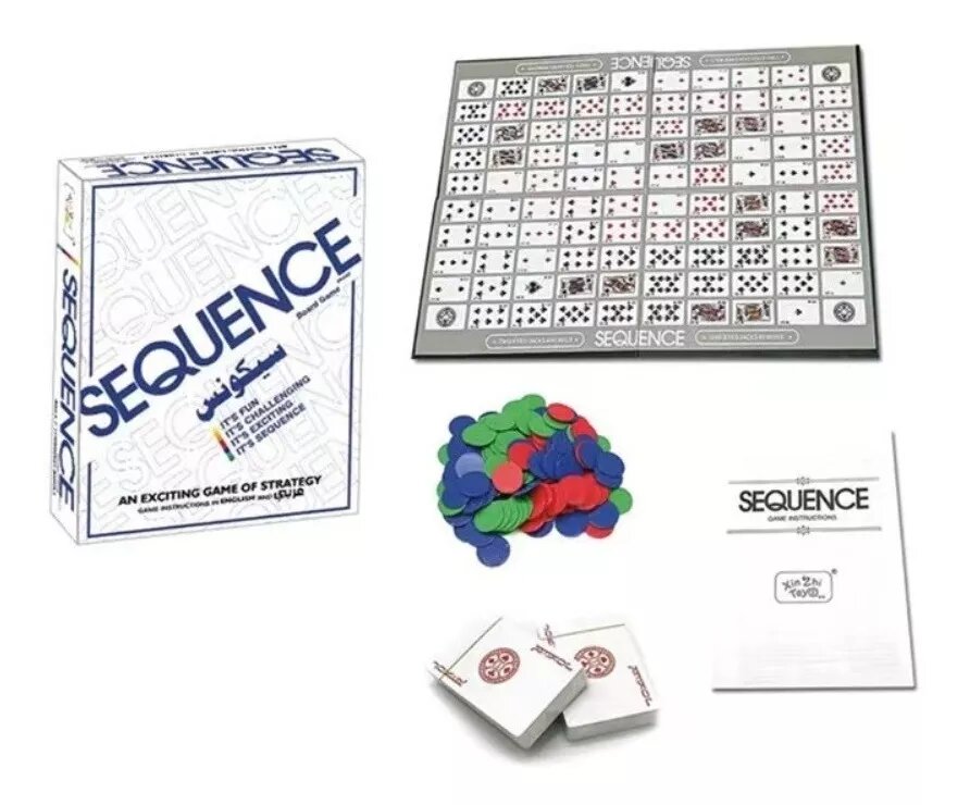 GENERICO Juego De Cartas Sequence Secuencia Juego De Mesa | falabella.com
