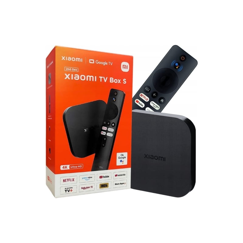 XIAOMI Xiaomi Mi Box S Segunda Generación MDZ-28-AA Google TV XIAOMI ...