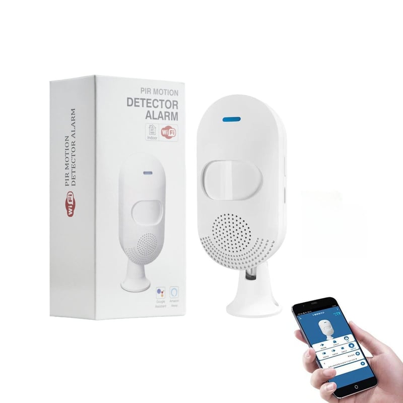 SMART LIFE Sensor De Movimiento Pir Wifi Infrarrojo con Sirena ...
