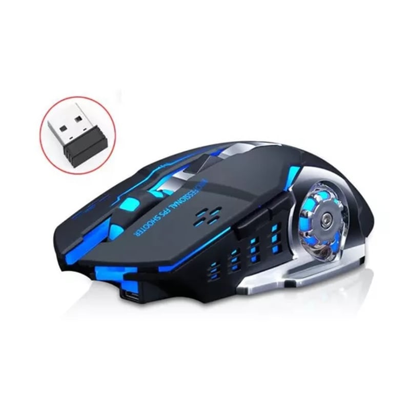 GENERICO Mouse Gamer Iluminado Inalámbrico Usb Recargable | falabella.com
