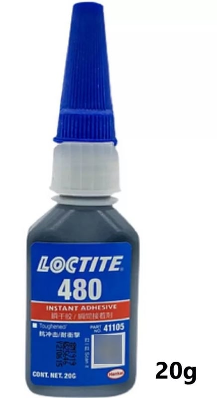 LOCTITE Loctite 480 Pegamento Caucho Para Metal Metal, Imanes Etc ...