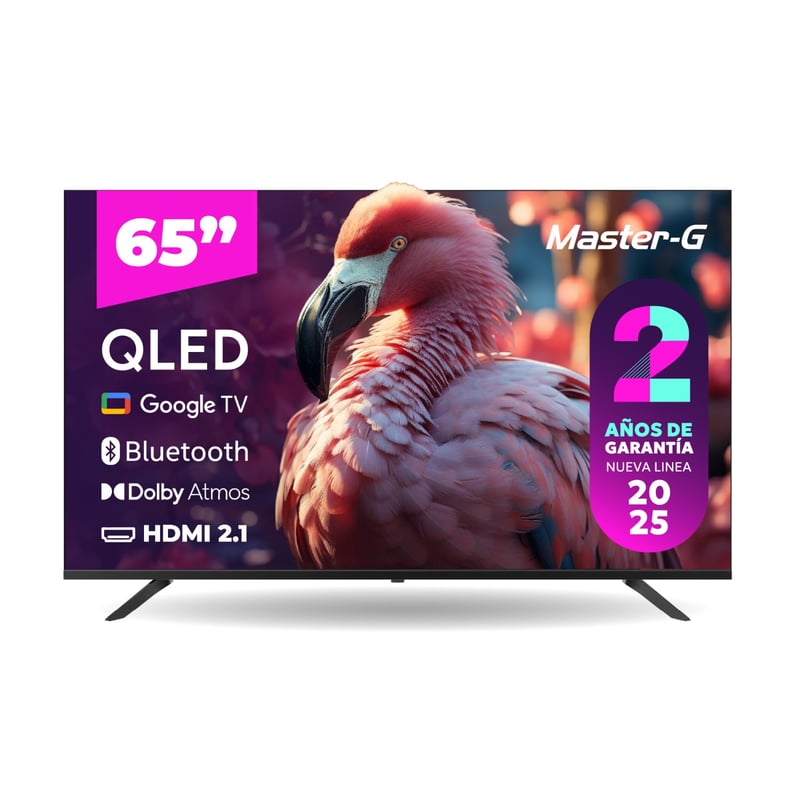 MASTER G QLED 65" Google TV 4K Bluetooth | falabella.com