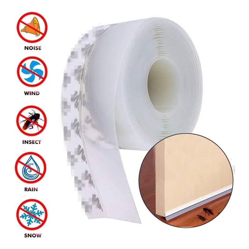 GENERICO Burlete Autoadhesivo Antipolvo Ventana Puerta Anti Bichos ...