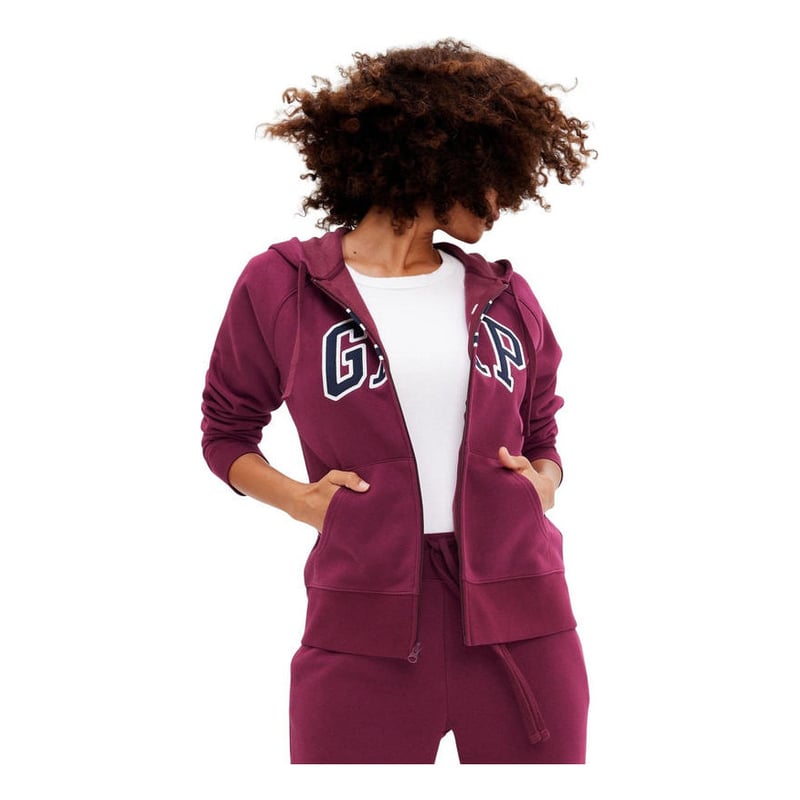 GAP Polerón Logo Con Cierre Morado GAP | falabella.com
