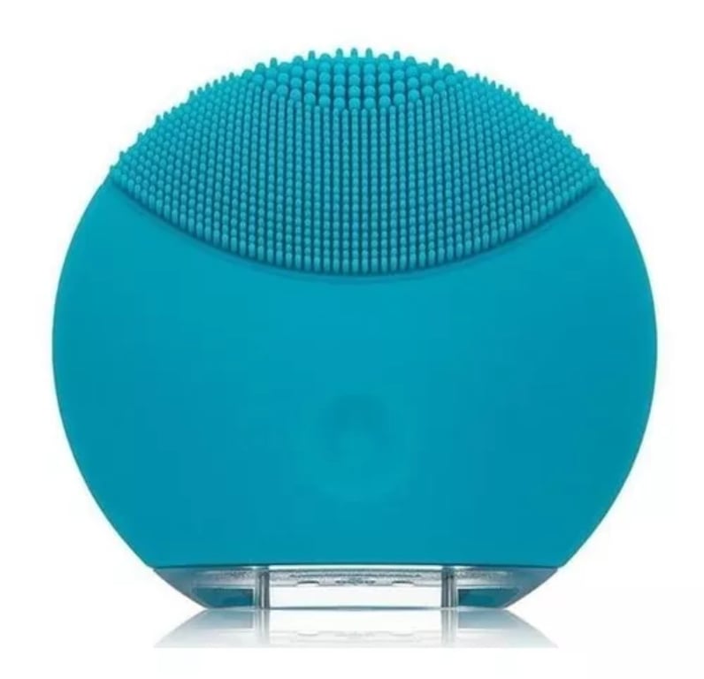 OEM LIMPIADOR EXFOLIADOR MASAGEADOR FACIAL RECARGABLE USB TURQUESA ...