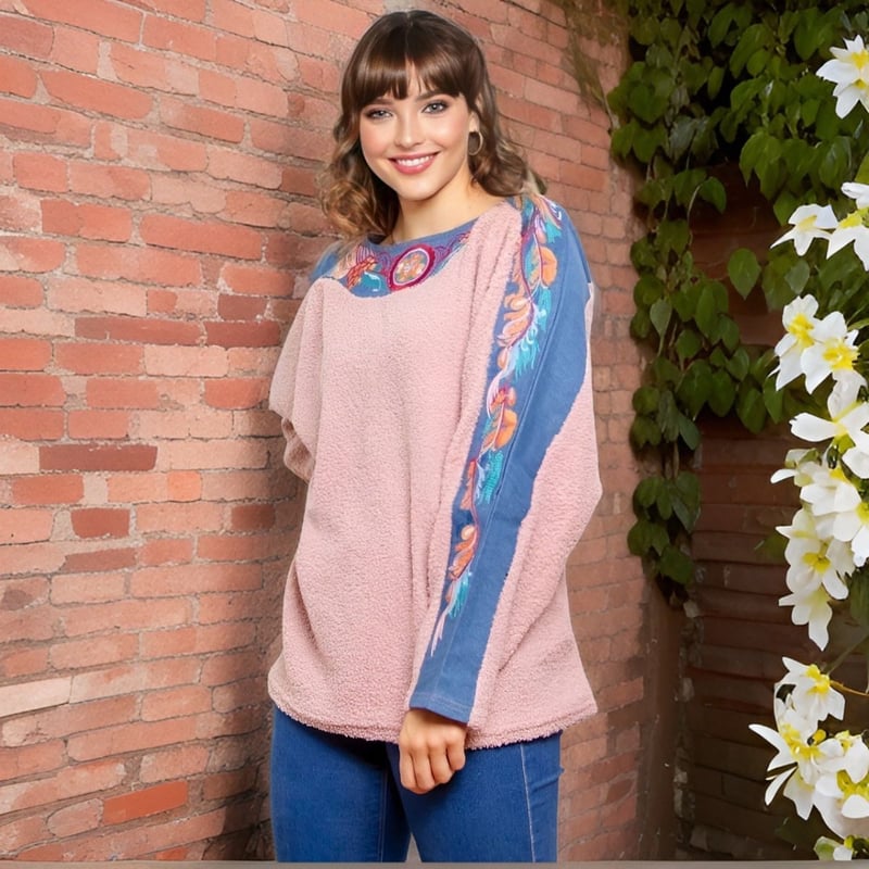 GENERICO Suéter De Polar Sherpa Matisse - Rosa Palo | falabella.com