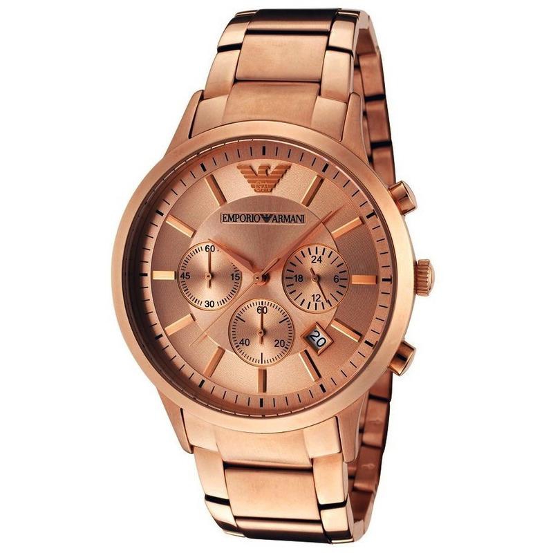EMPORIO ARMANI Reloj Emporio Armani Classic AR2452 Oro Rosa | falabella.com