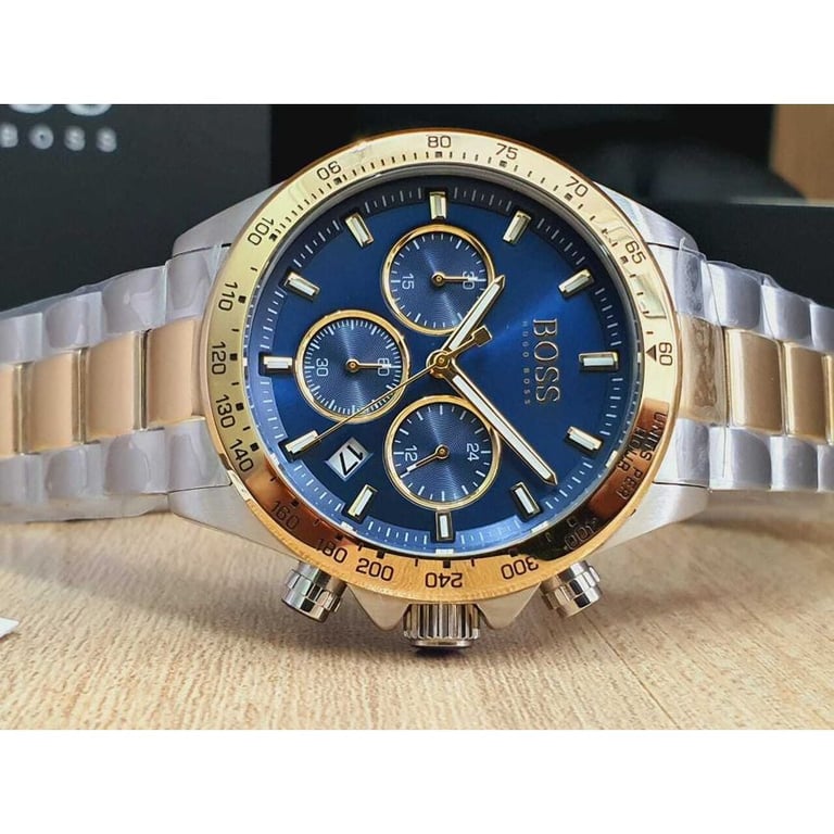 HUGO BOSS Reloj Hugo Boss Hero 1513767 Plateado y Dorado- | falabella.com