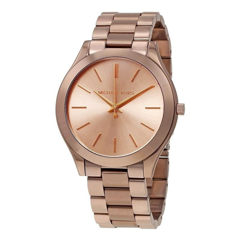 MICHAEL KORS Reloj Michael Kors Slim Runway MK3418 Café | falabella.com