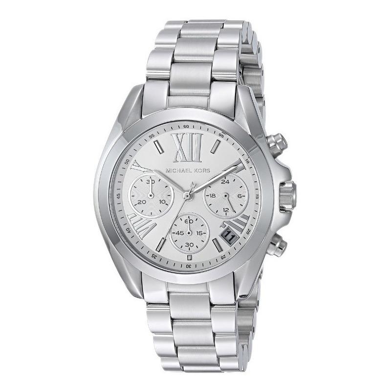 MICHAEL KORS Reloj Michael Kors Oversized Bradshaw MK5535 Plateado ...