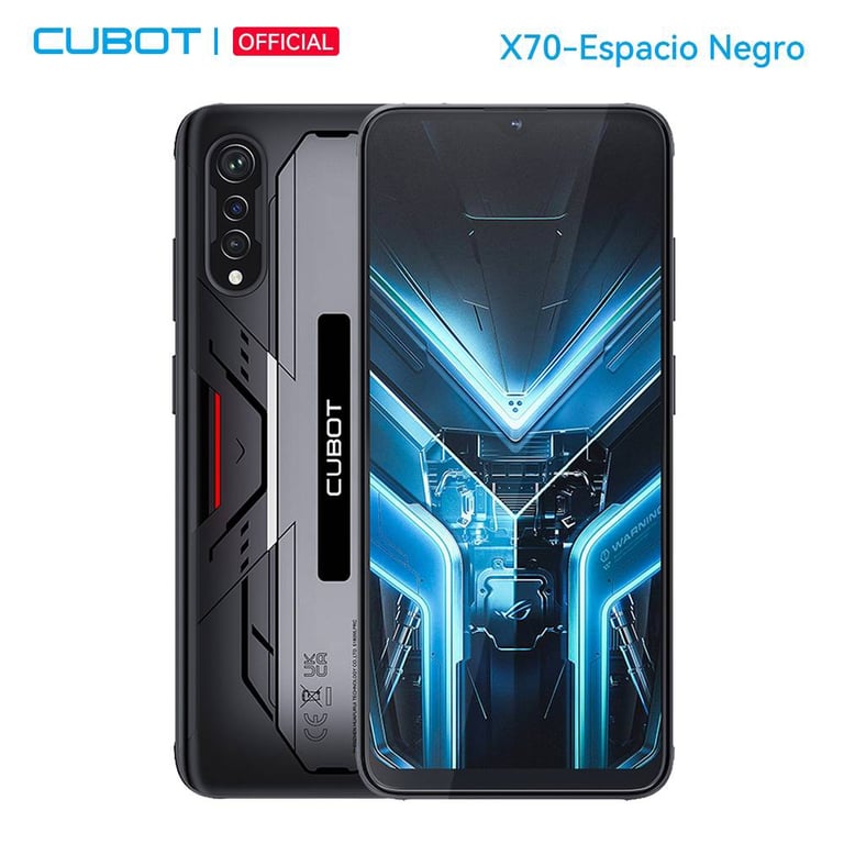 CUBOT Celular Cubot X70 12GB 256GB Tarjeta SIM Dual Android 13-Espacio ...