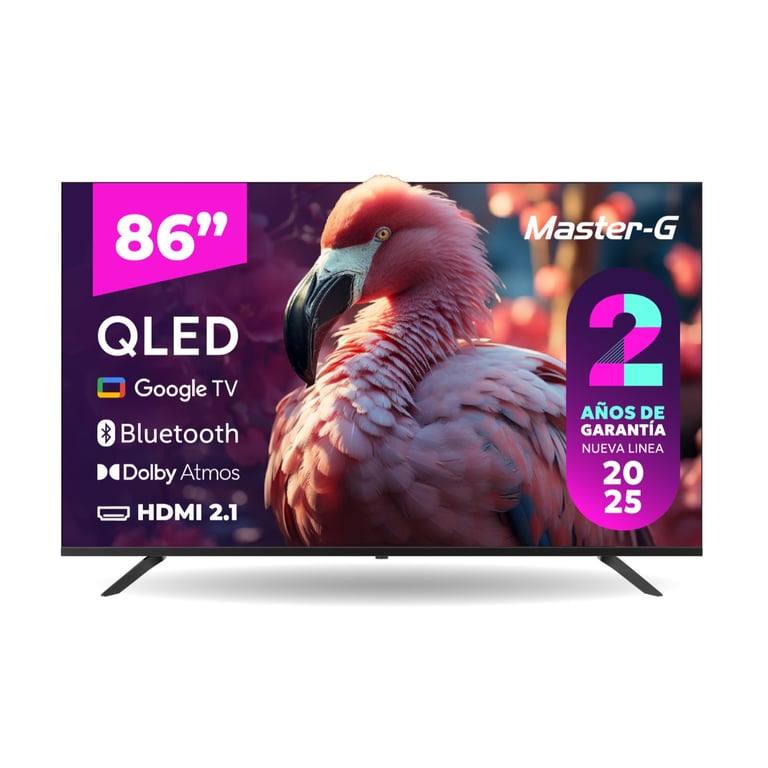 MASTER G QLED 86" Google TV 4K Bluetooth | falabella.com