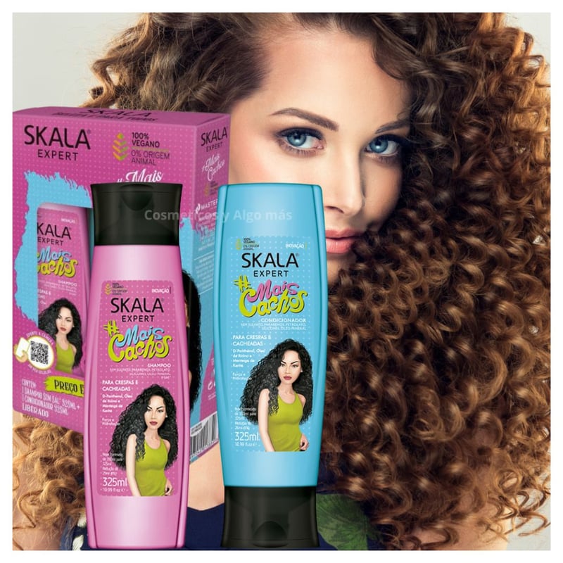 SKALA Kit champú y acondicionador de la línea Mais Cachos Skala ...