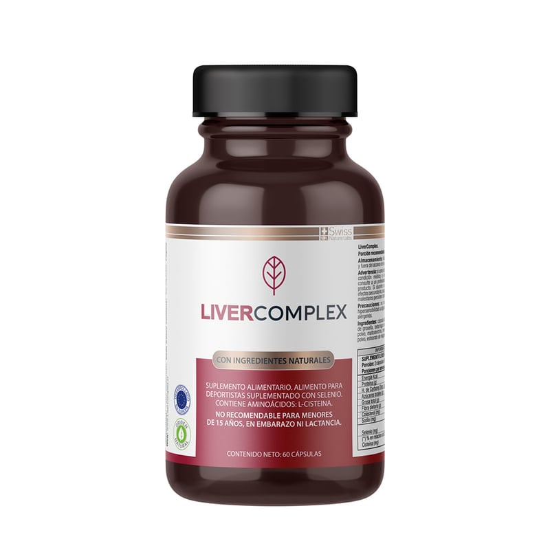 SWISS NATURE LABS Liver Complex Un mes | falabella.com