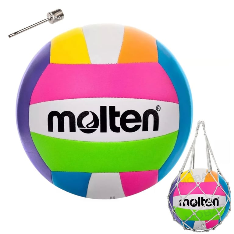 MOLTEN Pelota Volleyball Balon Voleibol Voley Molten Ms500 Neon N°5 ...