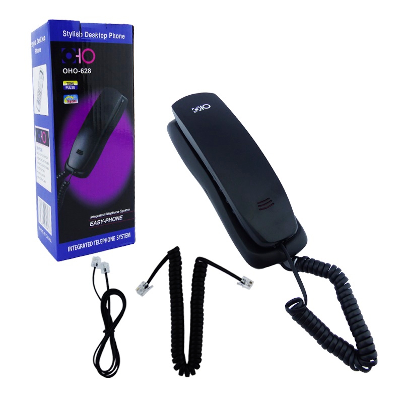 GENERICO Teléfono Red Fijo Pared Hogar Gondola Phone Oho Modelo 628 ...