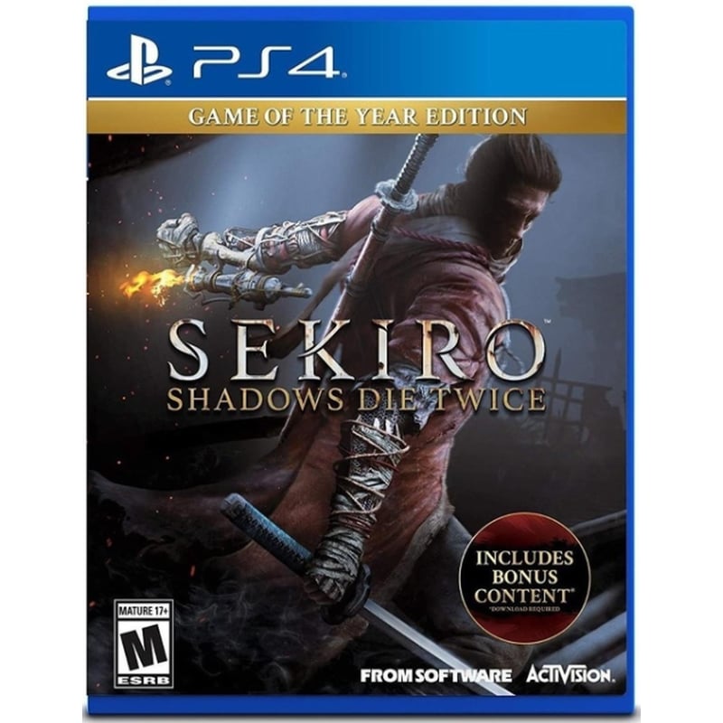 PLAYSTATION Sekiro Shadows Die Twice Game Of The Year PS4 Físico ...