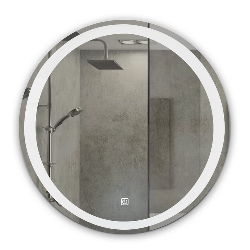 Espejo Led 60x60cm Redondo | Sodimac Chile