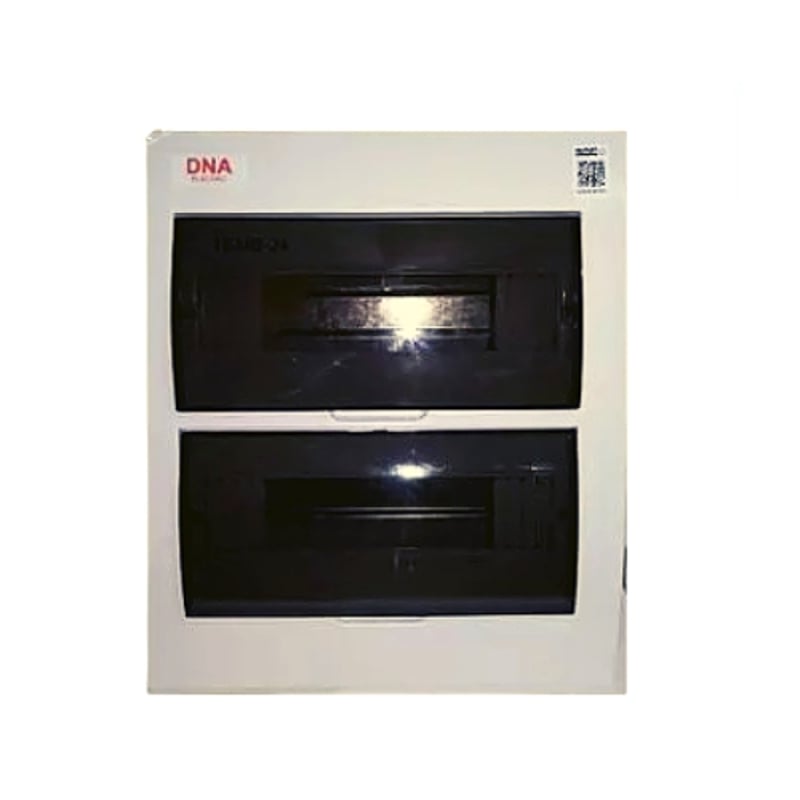 TABLERO PLASTICO 24 MODULOS SOBREPUESTO LIBRE HALOG. TAPA TRANSP.–DNA | Sodimac - Falabella