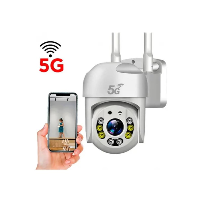 Camara Wifi Exterior 5g Vision Nocturna Ycc365 Doble Antena 360G ...