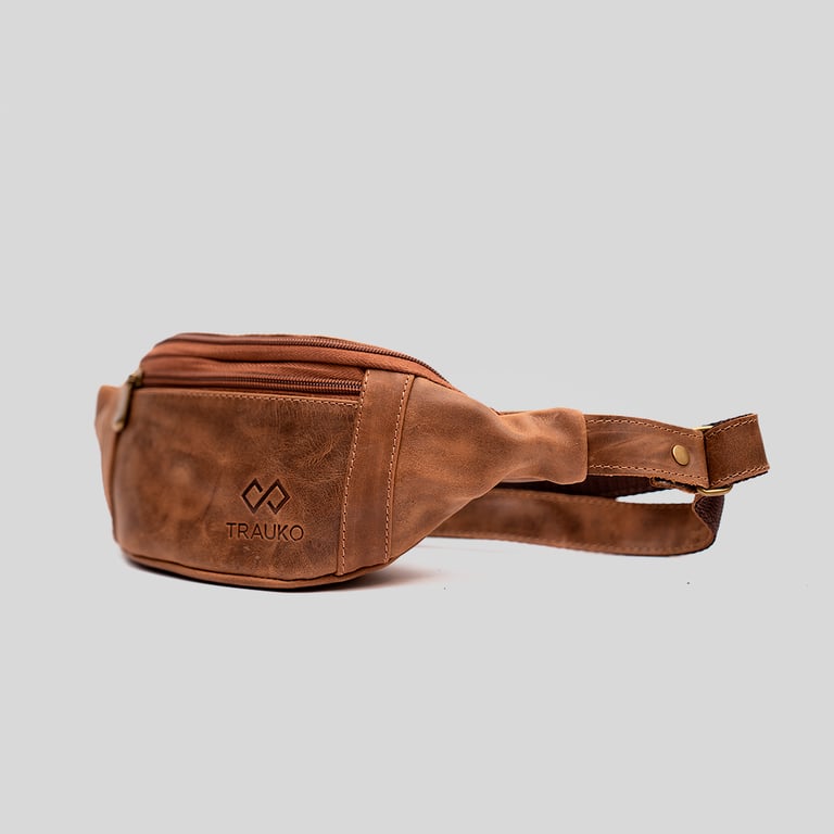 TRAUKO Banano Unisex Cuero Café Trauko Alicante | falabella.com