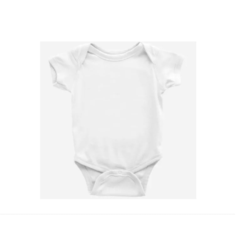 GENERICO Body Blanco Bebé Pilucho Manga Corta Niña Niño Cotton ...