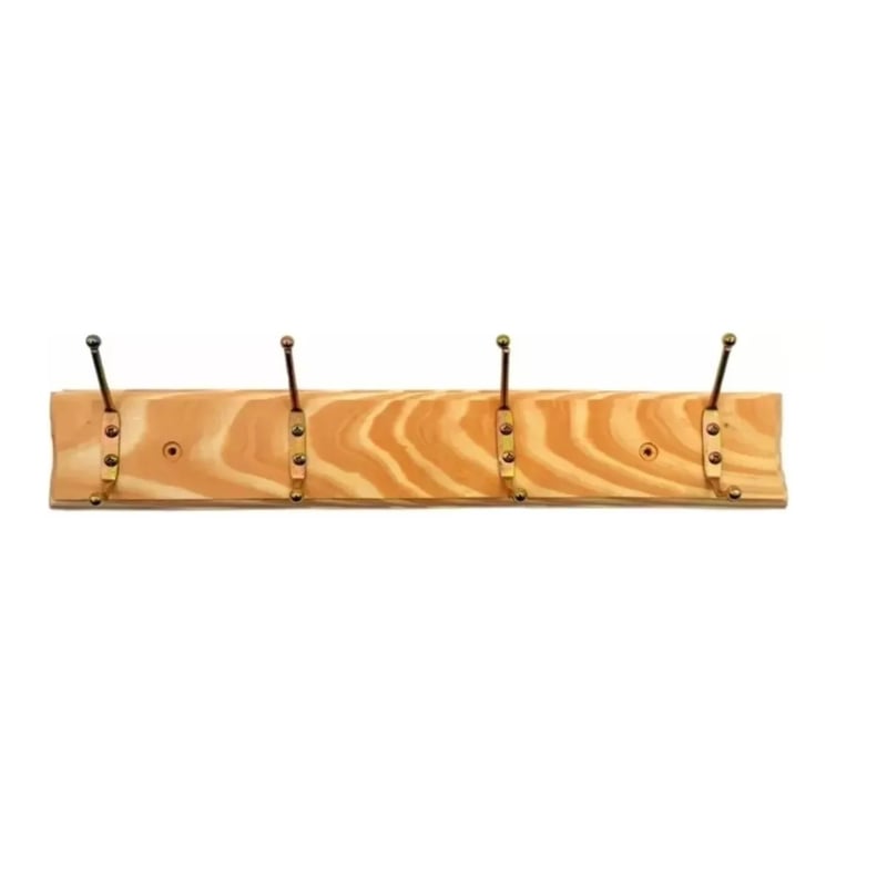 Perchero Madera Pared Colgador 4 Ganchos | Sodimac - Falabella