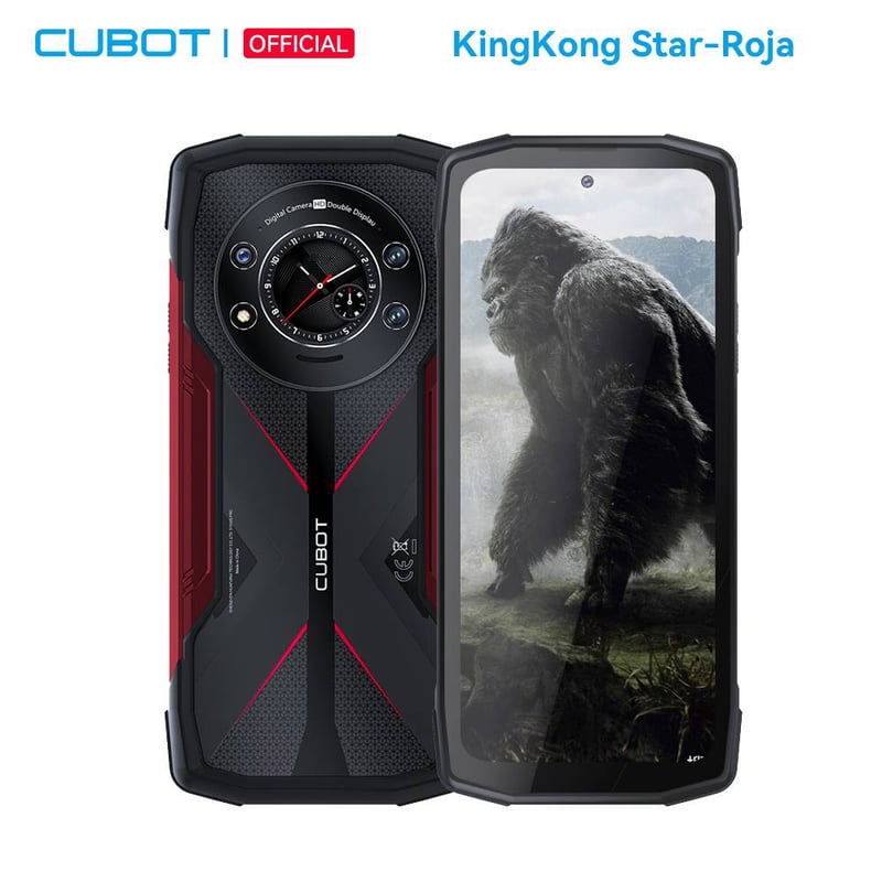 CUBOT Celular Cubot KingKong Star 5G Teléfono 12GB 256GB Dual SIM-Roja | falabella.com
